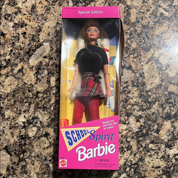 Mattel | Toys | Mattel School Spirit Barbie With Red And Black Ensemble ...
